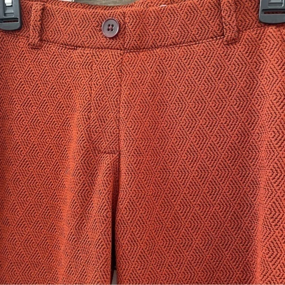 Betabrand | Pants & Jumpsuits | Betabrand Orange Textured Pull On ...